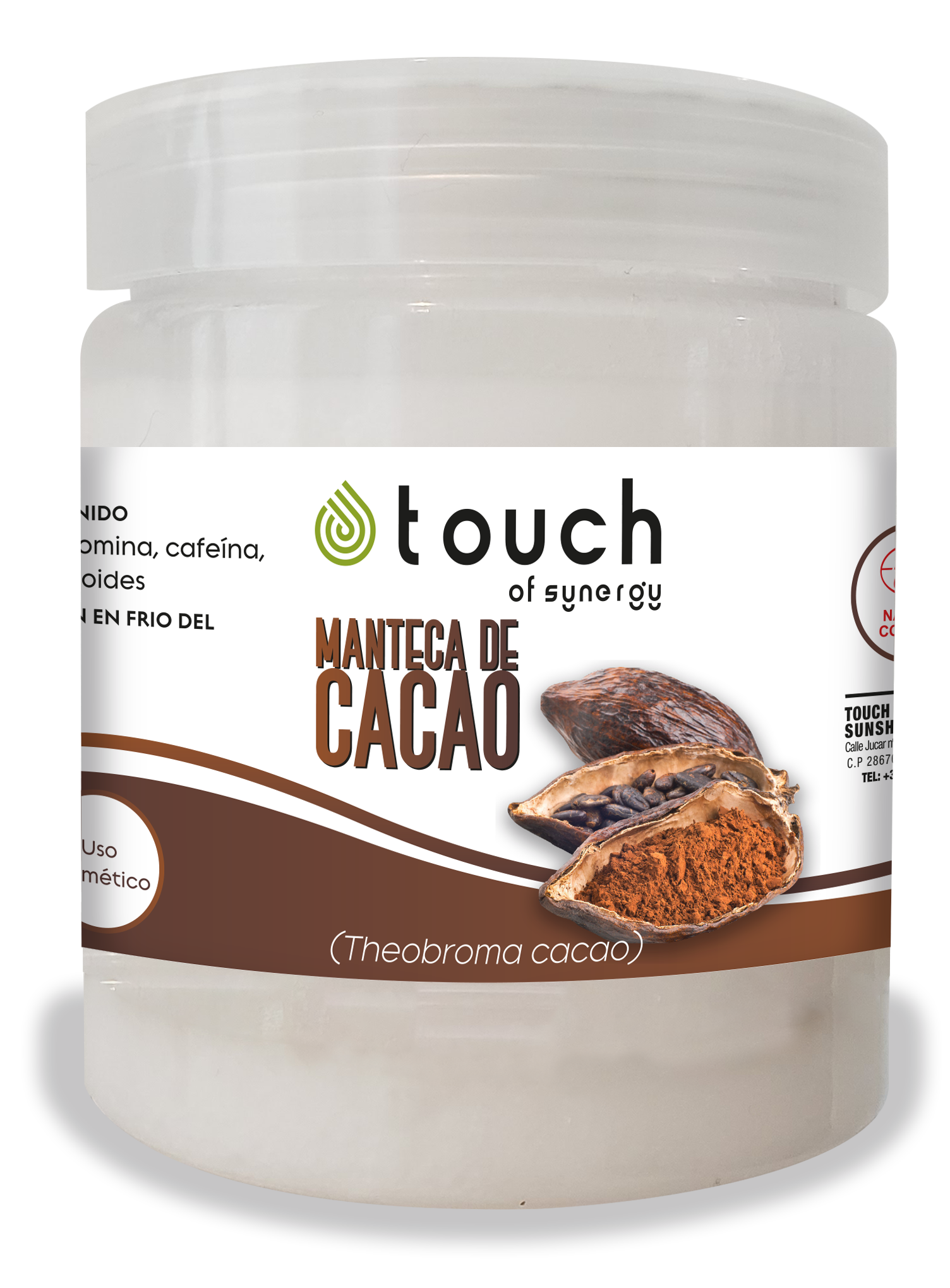 Manteca De Cacao 210 Gr Touch Of Synergy manteca-de-cacao-210-gr-touch-of-synergy